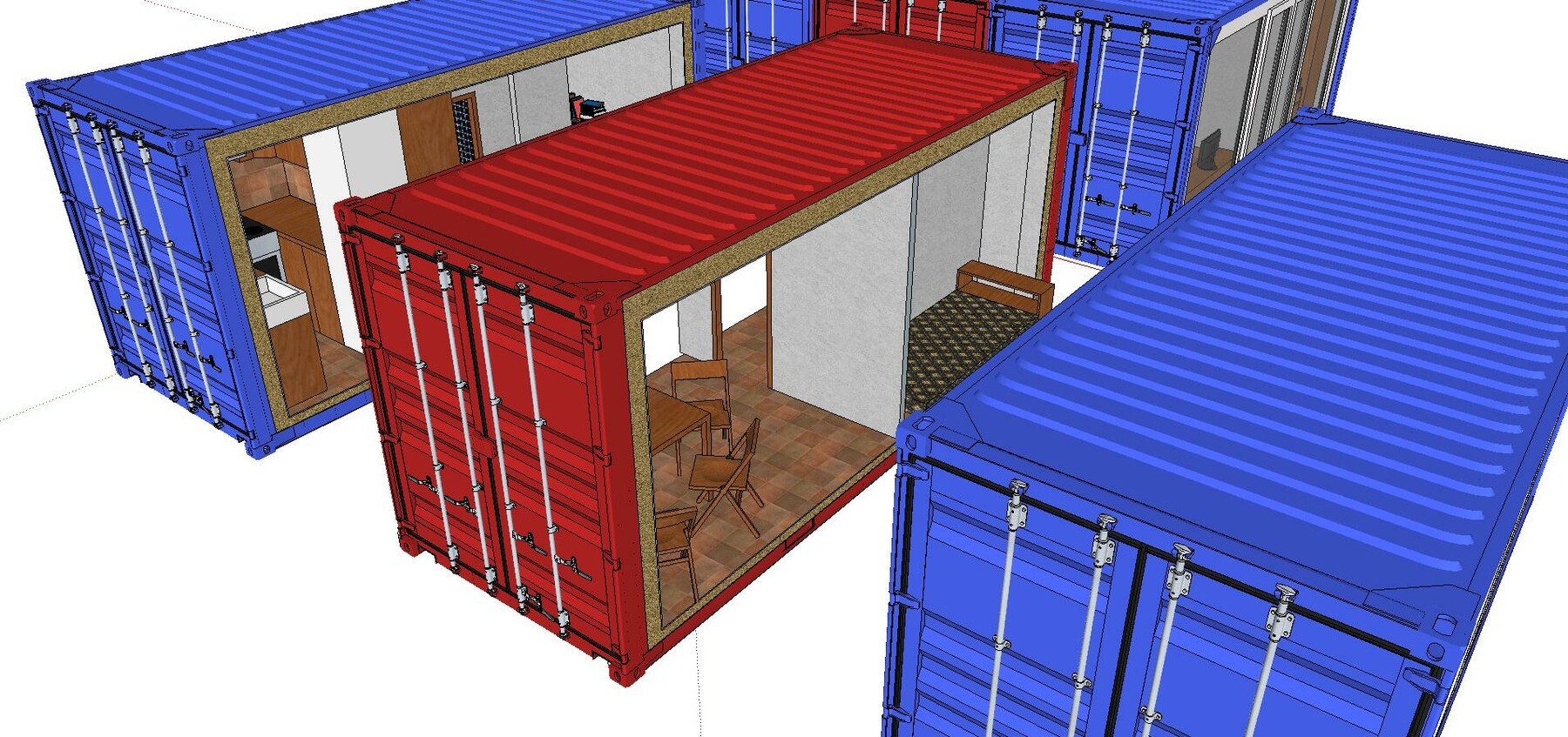ArtStation - City Simple Art Building-Container-079 | Resources