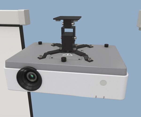ArtStation - Projector and Screen | Game Assets