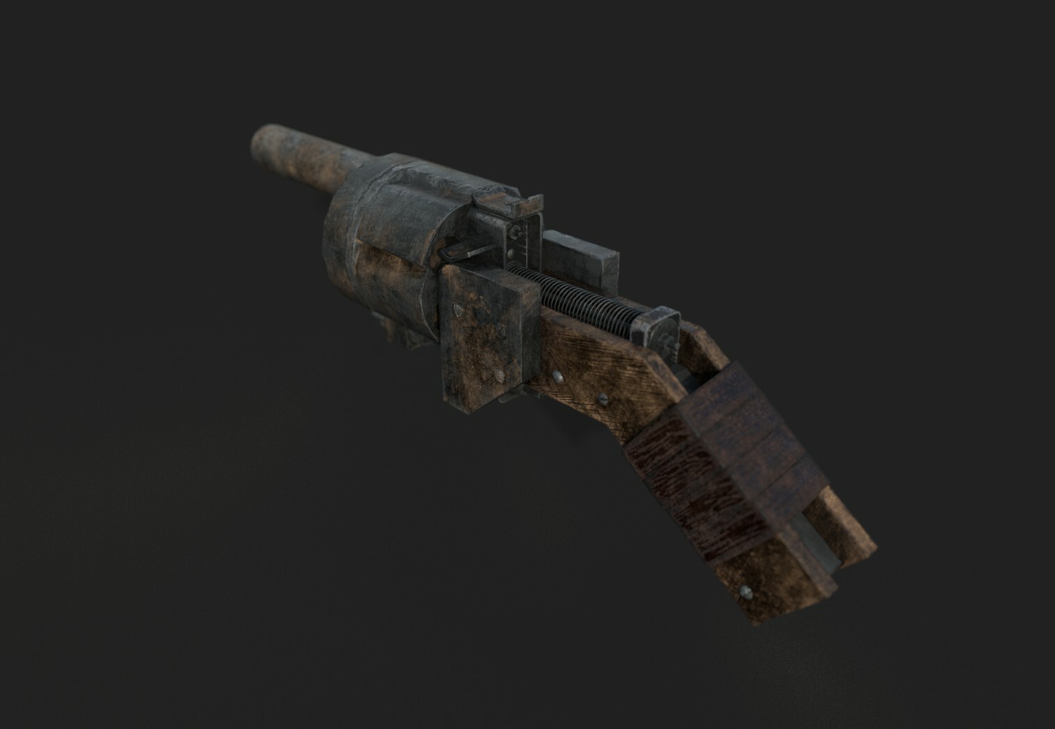 ArtStation - Old Gun | Game Assets