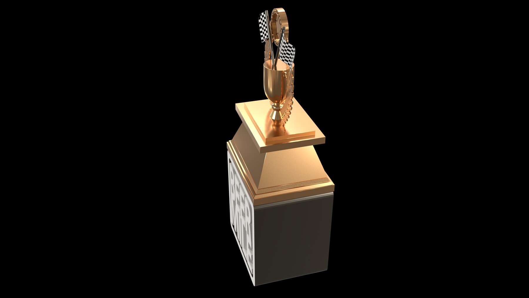 ArtStation - Beer Mile Trophy STL File 3D Print and 3D Model | Resources