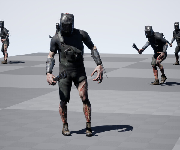ArtStation - Welder Mutant | Game Assets