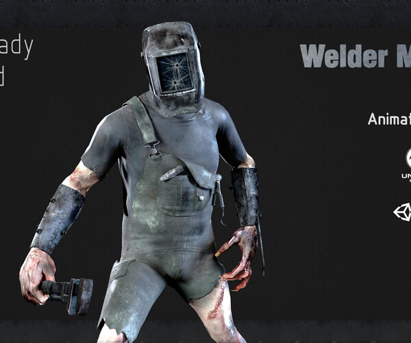 ArtStation - Welder Mutant | Game Assets