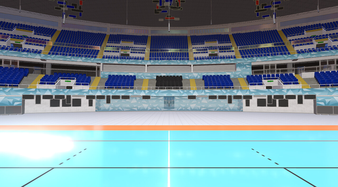 ArtStation - Indoor Sports Arena | Resources