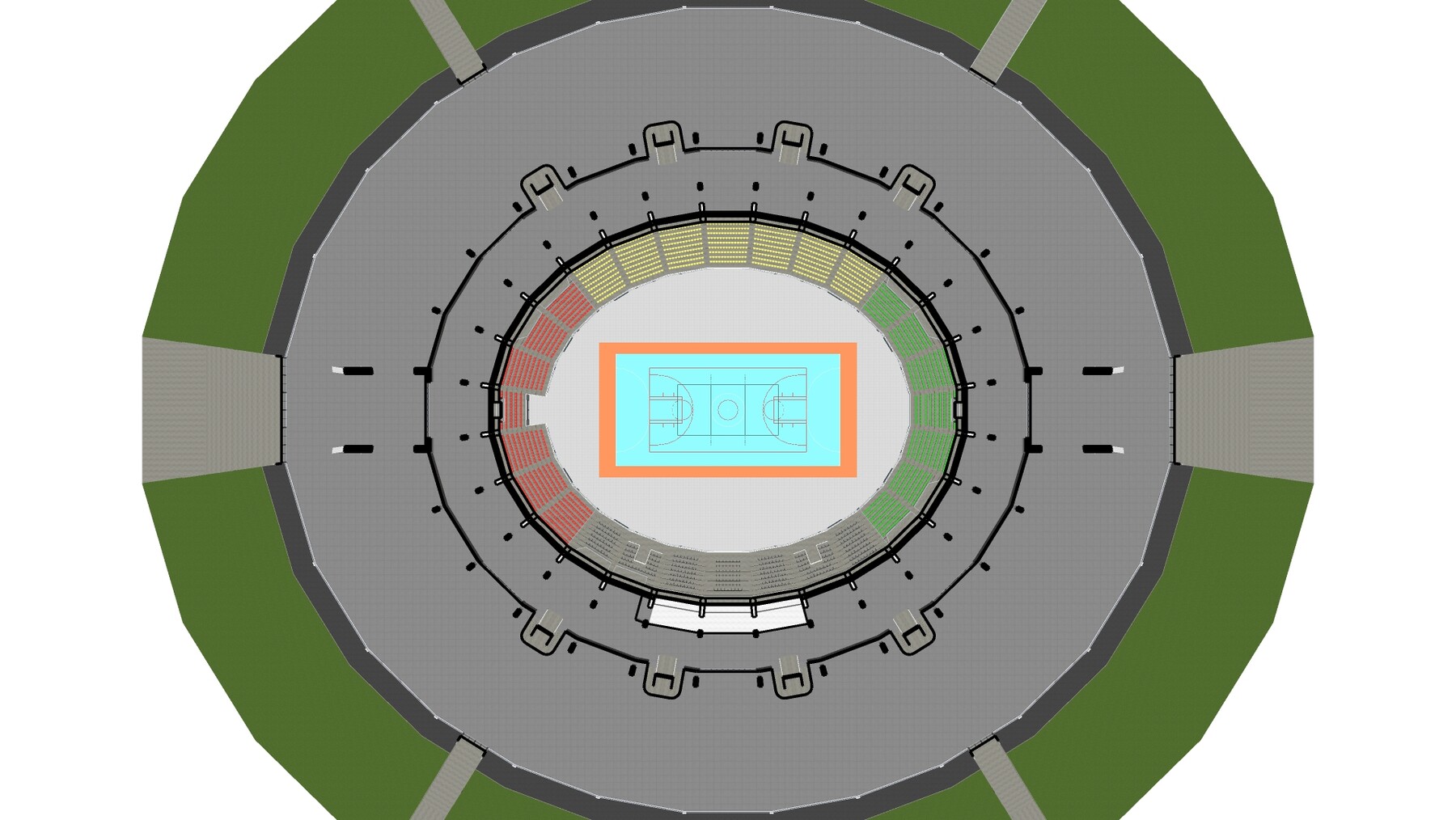 ArtStation - Indoor Sports Arena | Resources