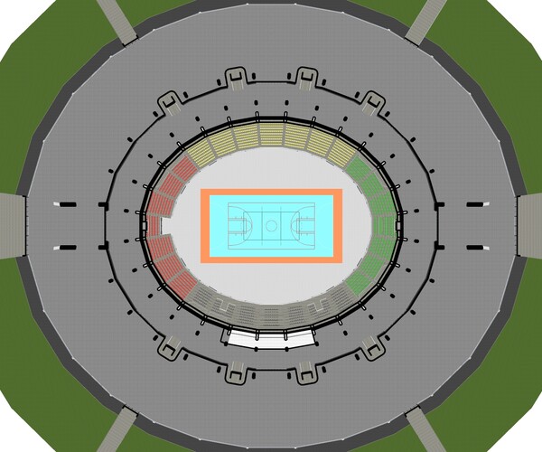 ArtStation - Indoor Sports Arena | Resources