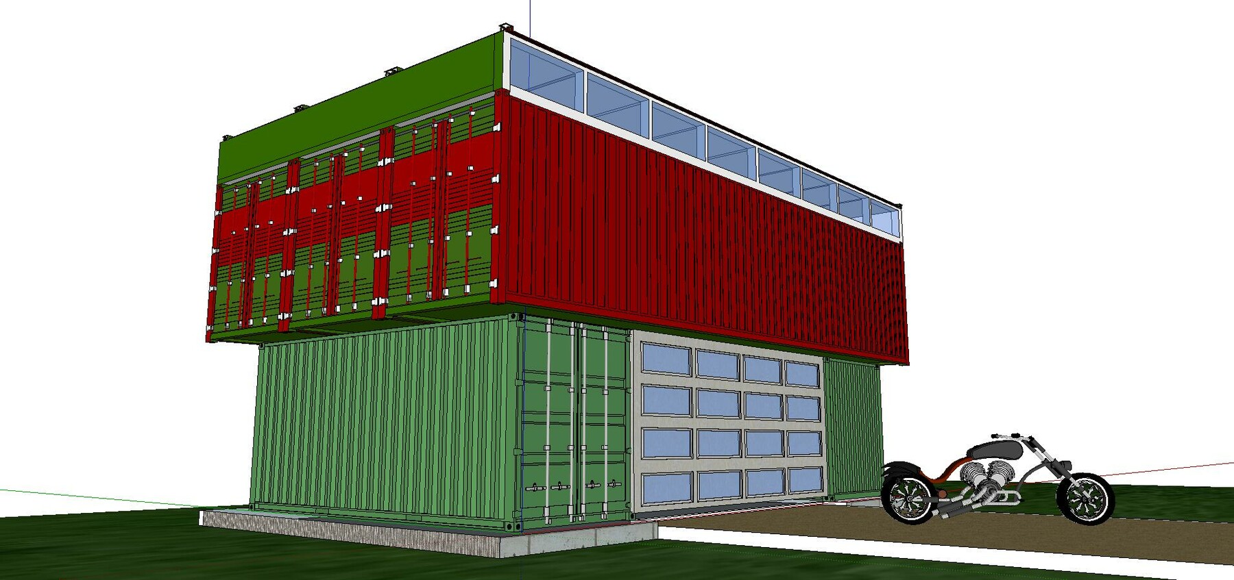 ArtStation - City Simple Art Building-Container-088 | Resources