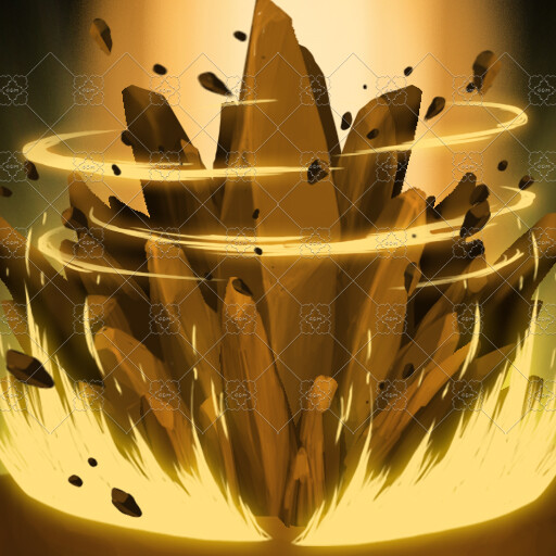 ArtStation - Fantasy Game Basic Magic Skill Icons - Earth Magic | Game ...