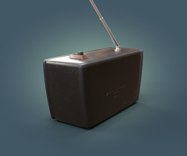 ArtStation - Radio Simple | Game Assets