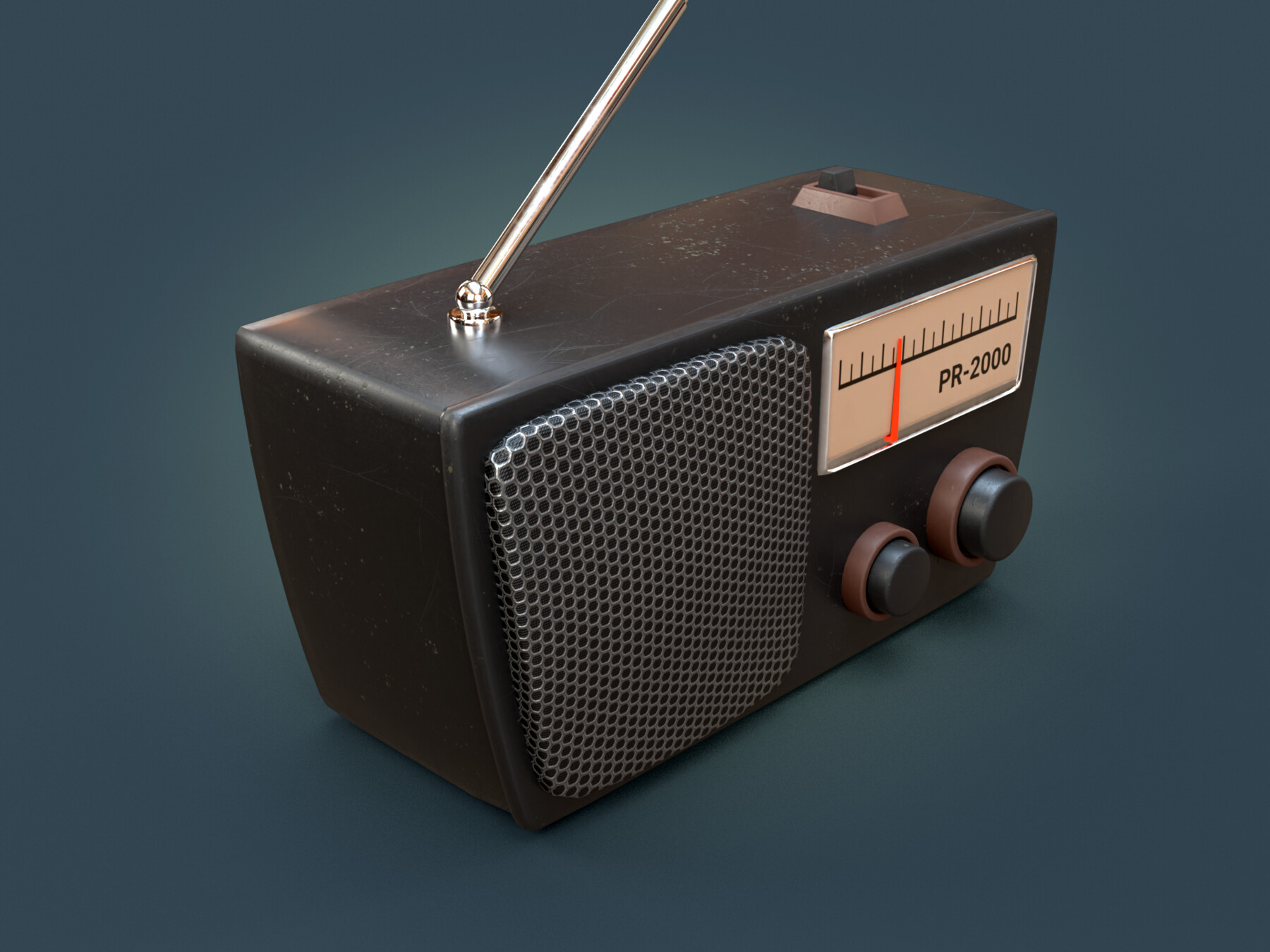 ArtStation - Radio Simple | Game Assets