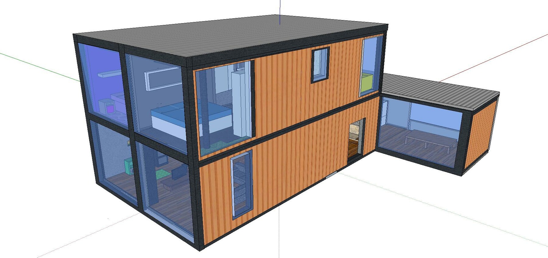 ArtStation - City Simple Art Building-Container-0136 | Resources