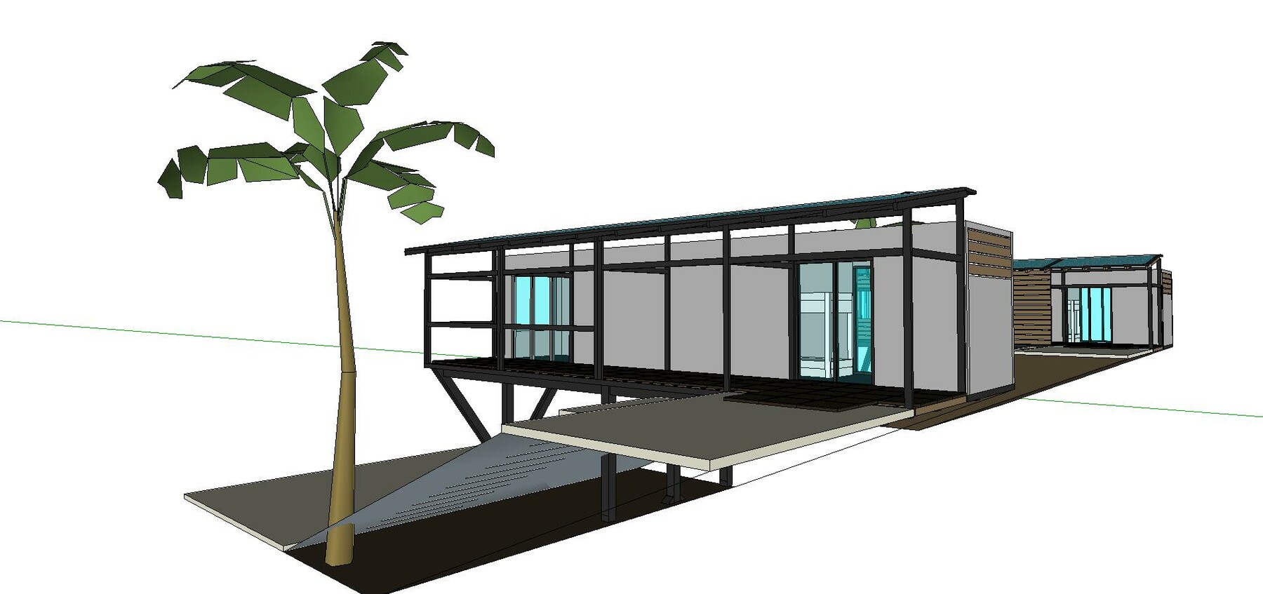 ArtStation - City Simple Art Building-Container-0147 | Resources