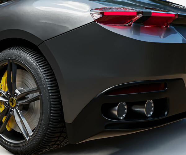 ArtStation - Ferrari Roma | Resources