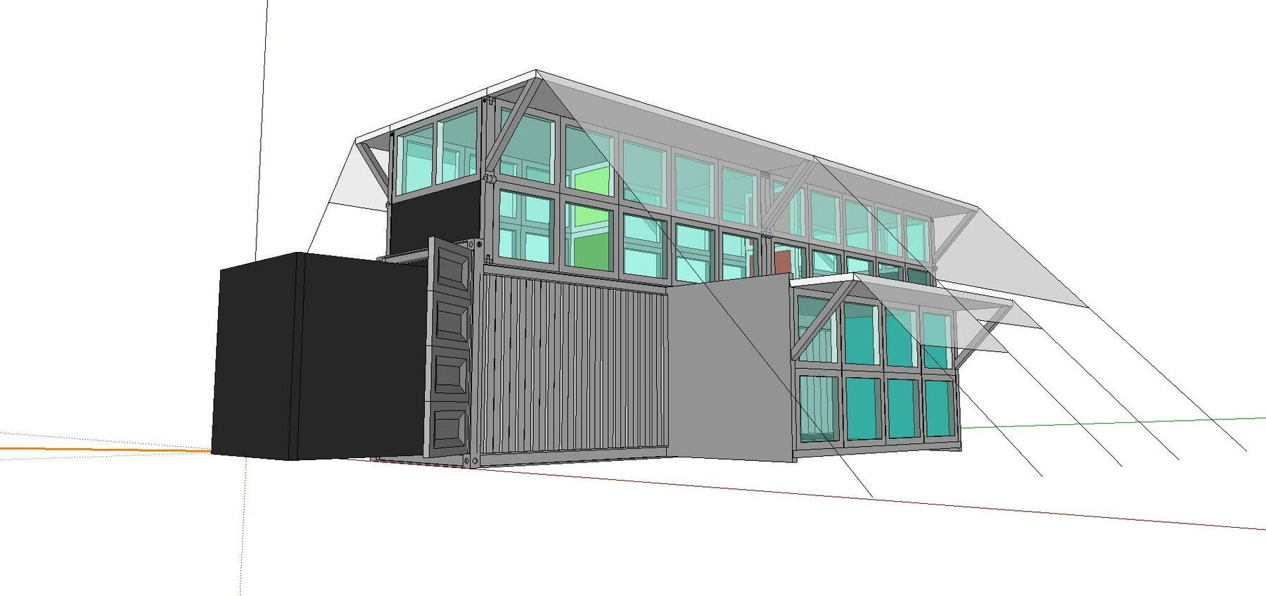 ArtStation - City Simple Art Building-Container-0289 | Resources