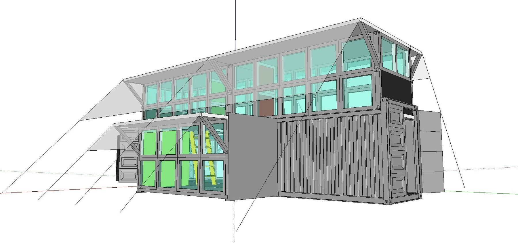 ArtStation - City Simple Art Building-Container-0289 | Resources