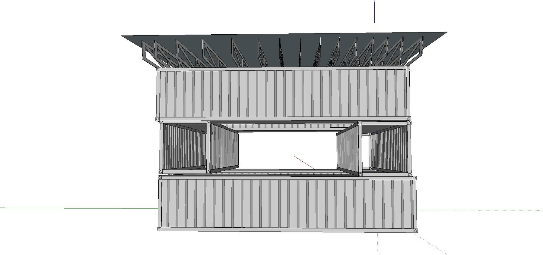 ArtStation - City Simple Art Building-Container-0265 | Resources