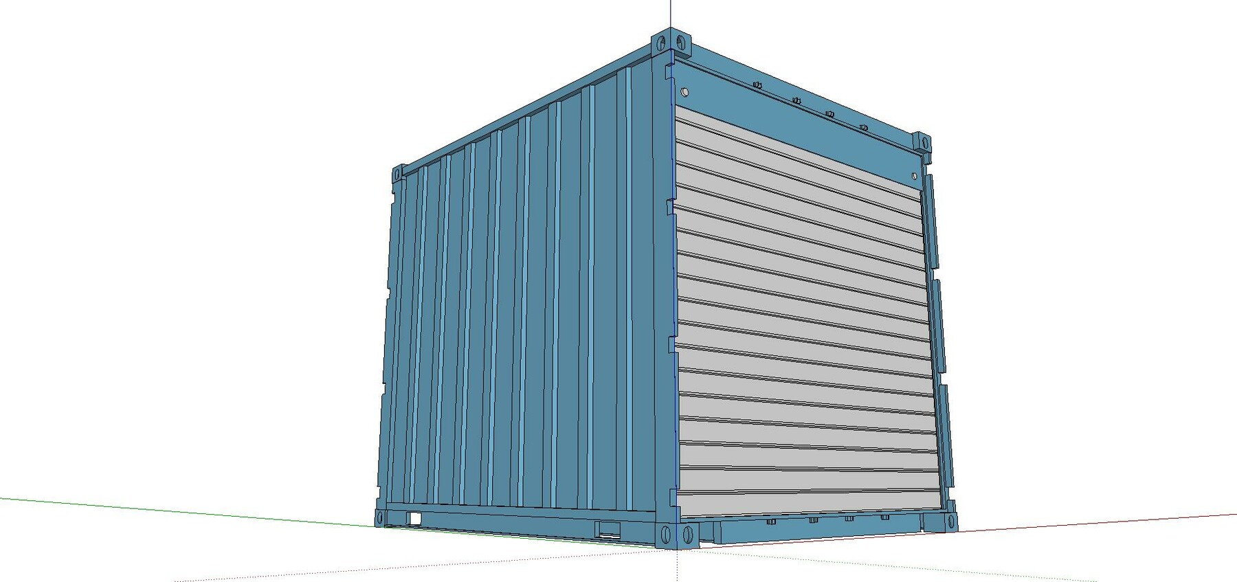 ArtStation - City Simple Art Building-Container-0251 | Resources