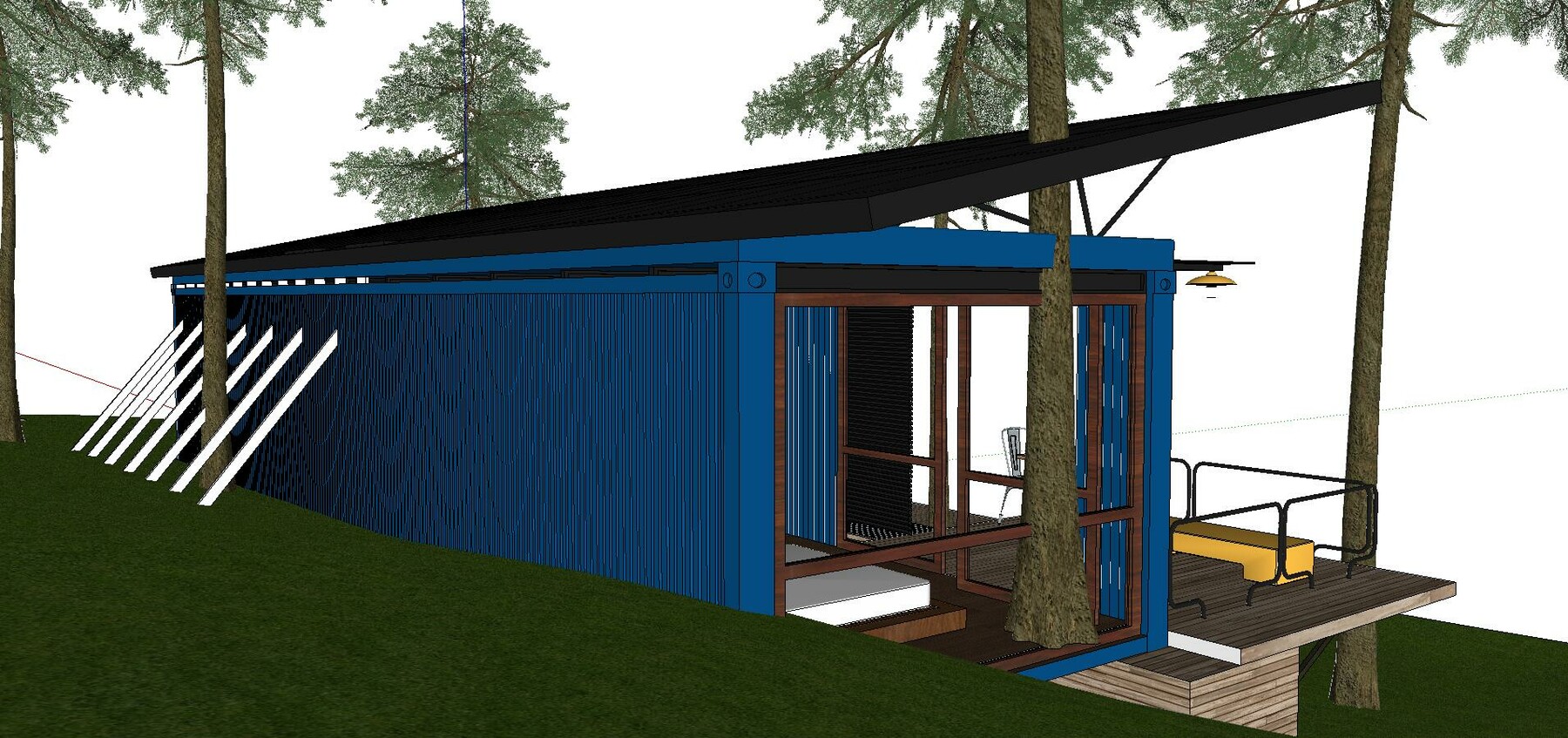 ArtStation - City Simple Art Building-Container-0247 | Resources