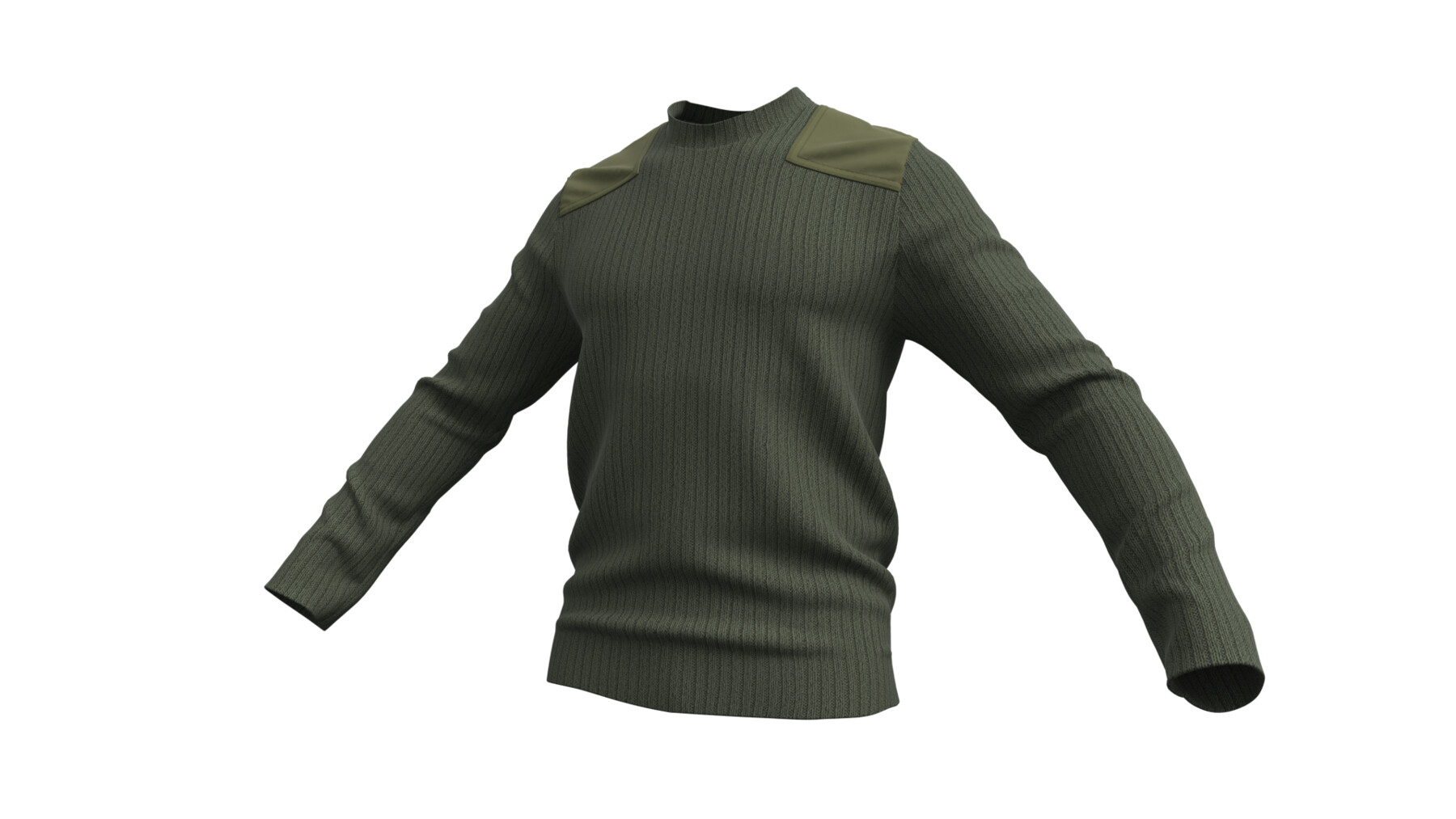 ArtStation - Military Sweater GI Style Acrylic Commando (Marvelous ...