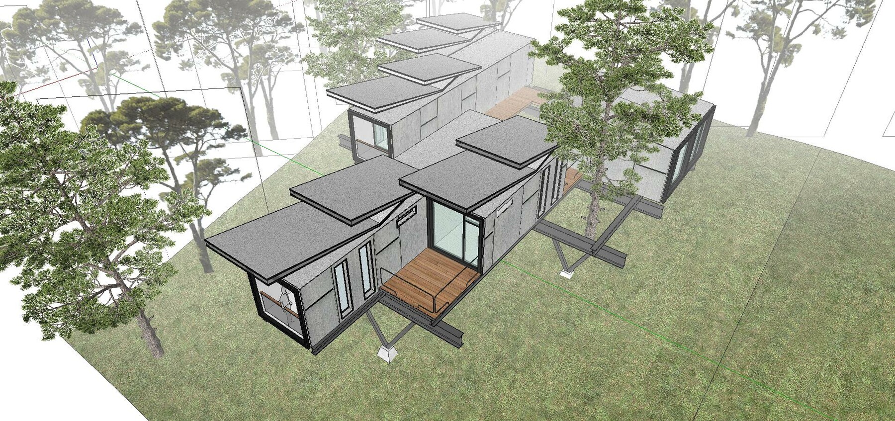 ArtStation - City Simple Art Building-Container-0236 | Resources