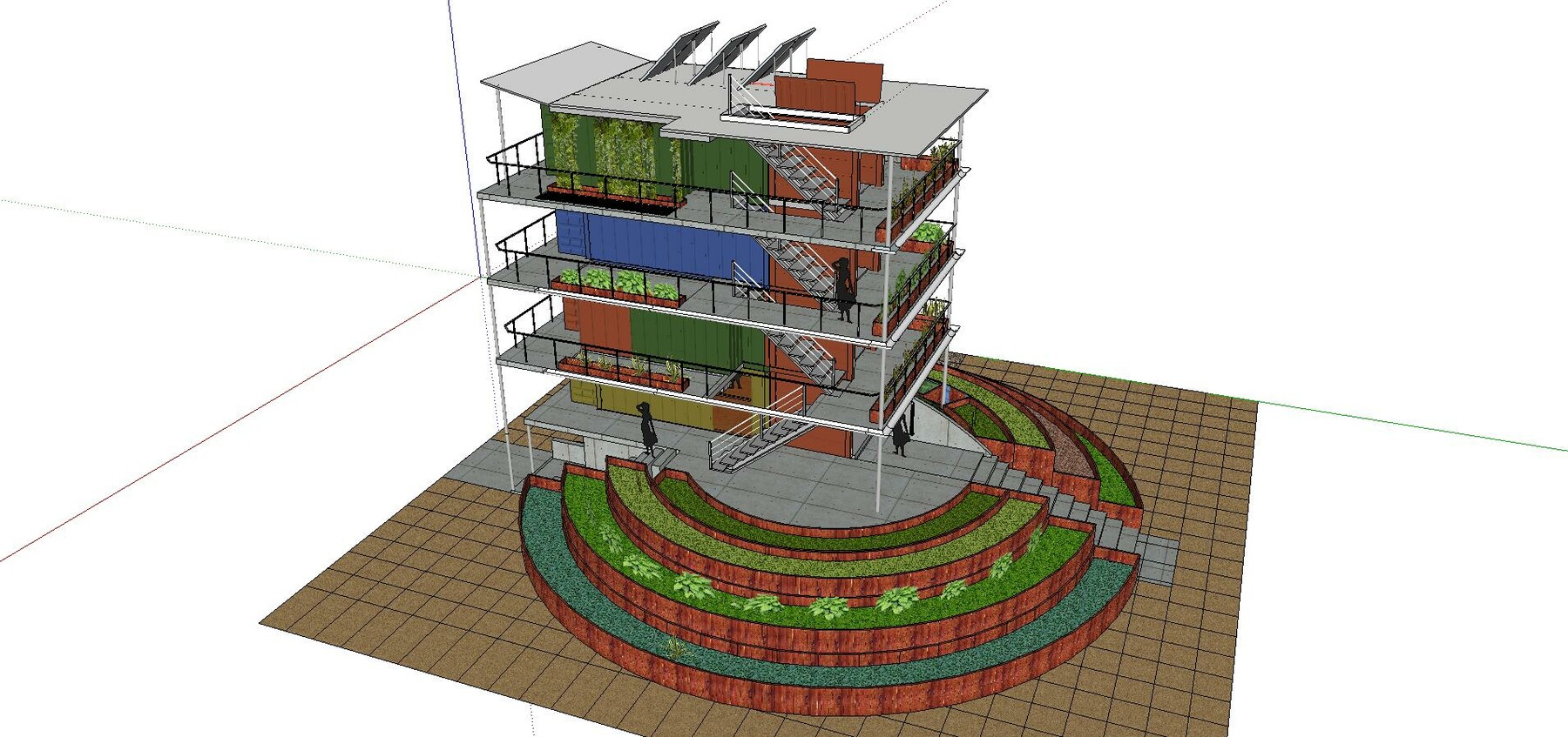 ArtStation - City Simple Art Building-Container-0234 | Resources