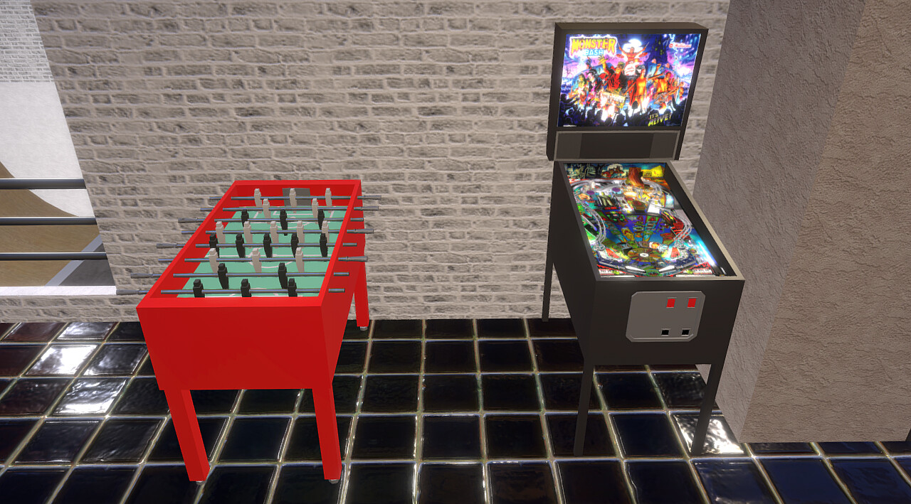 ArtStation - Bar / indoor skatepark / game lounge | Resources