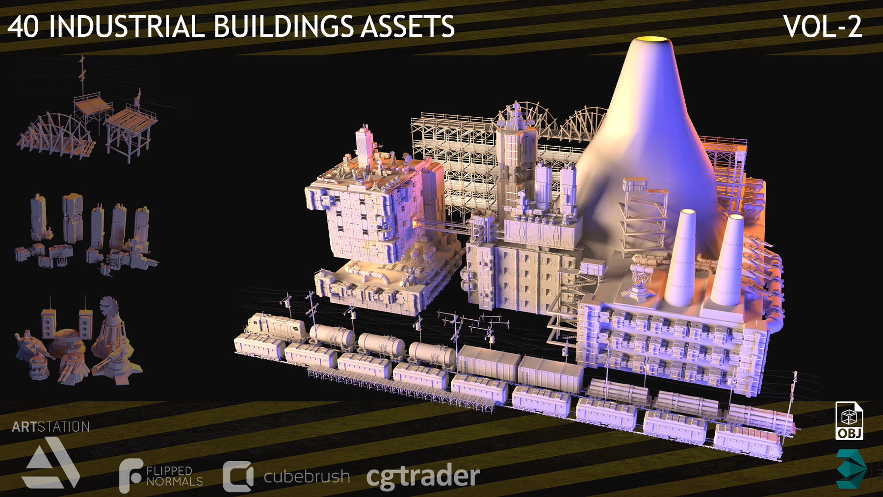 ArtStation - industrial assets - vol2 | Game Assets