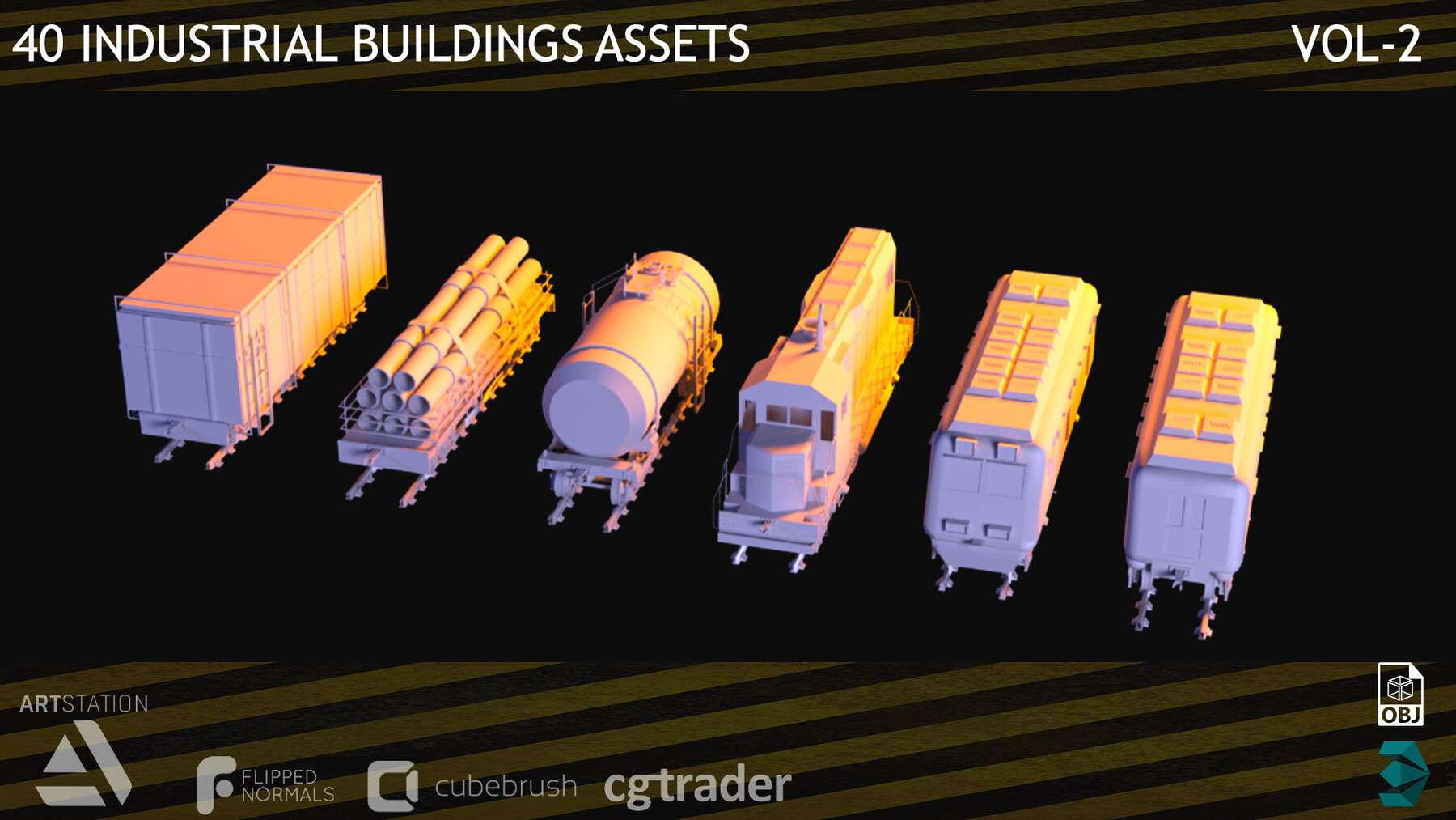 ArtStation - industrial assets - vol2 | Game Assets