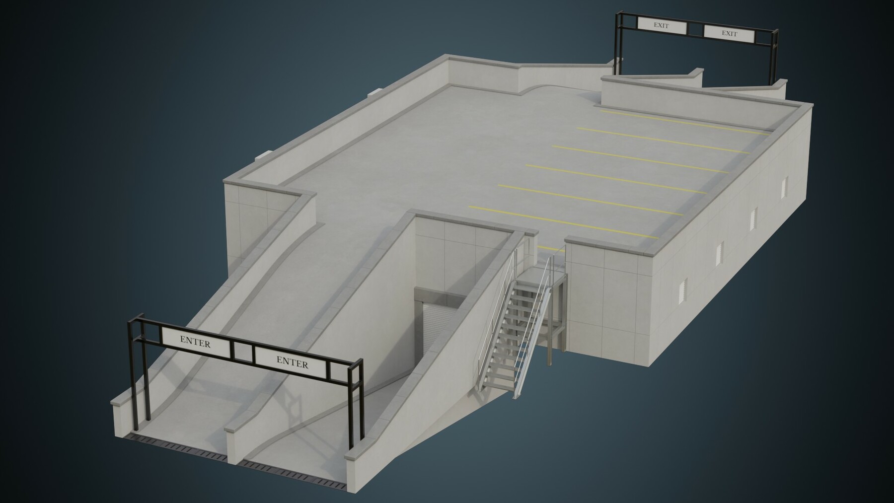 ArtStation - Entrance 2A | Game Assets