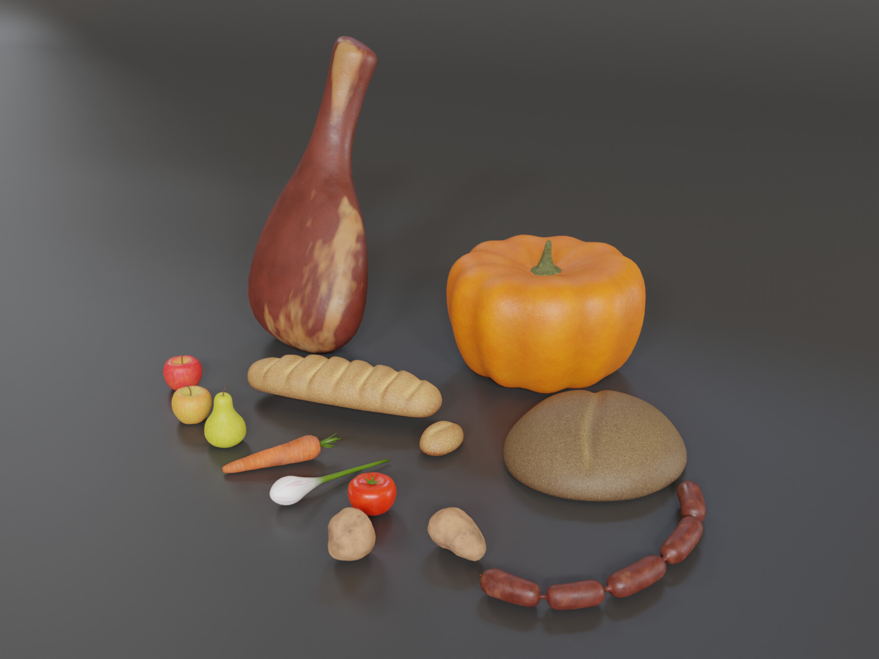 ArtStation - Food Set | Game Assets