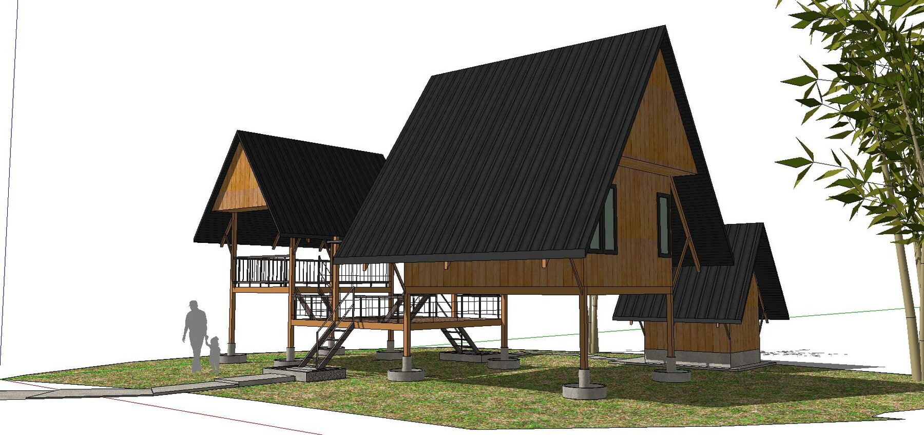 ArtStation - Creative Design-Holiday Cabin-0116 | Resources