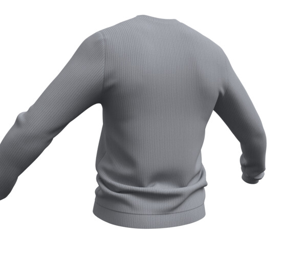 ArtStation - Mens Sweater Basic (Marvelous Designer / Clo 3D project ...