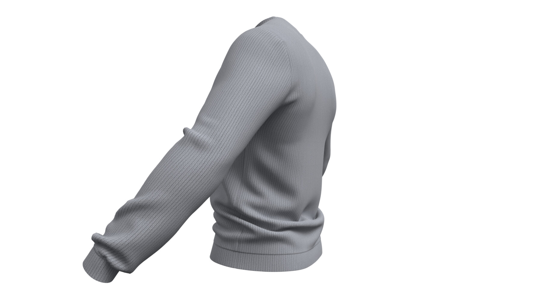 ArtStation - Mens Sweater Basic (Marvelous Designer / Clo 3D project ...