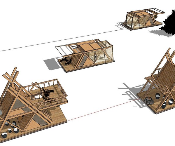 ArtStation - Creative Design-Holiday Cabin-0134 | Resources