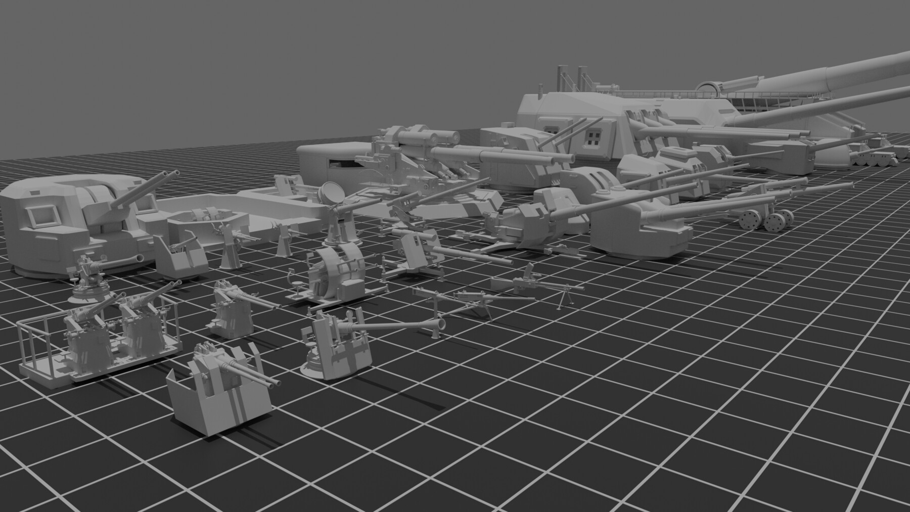 ArtStation - WW2 Weapon Pack 1 | Game Assets