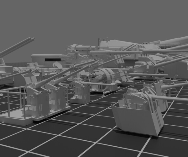 ArtStation - WW2 Weapon Pack 1 | Game Assets