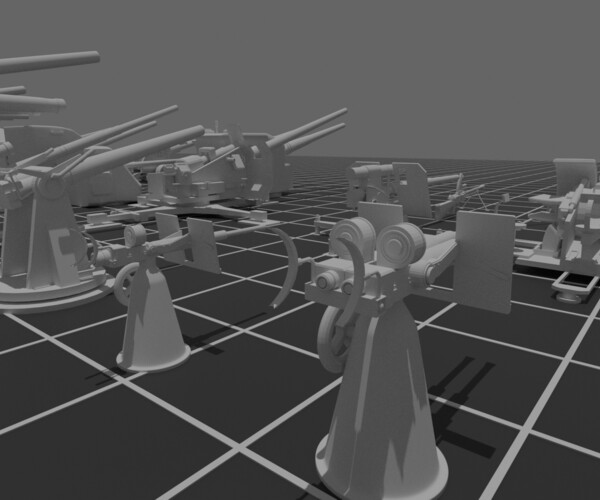 ArtStation - WW2 Weapon Pack 1 | Game Assets