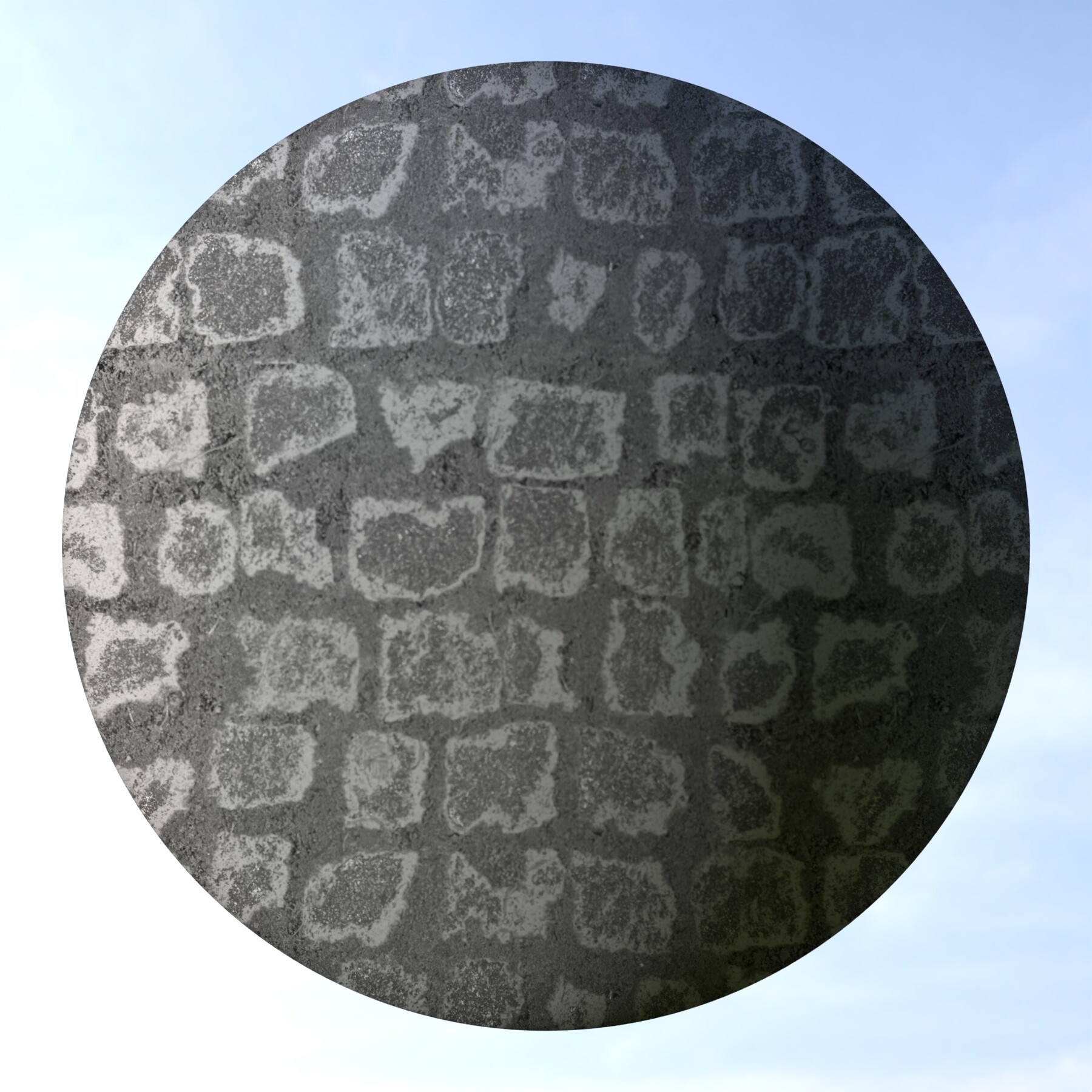 ArtStation - Stone Ground 15 PBR Material | Game Assets