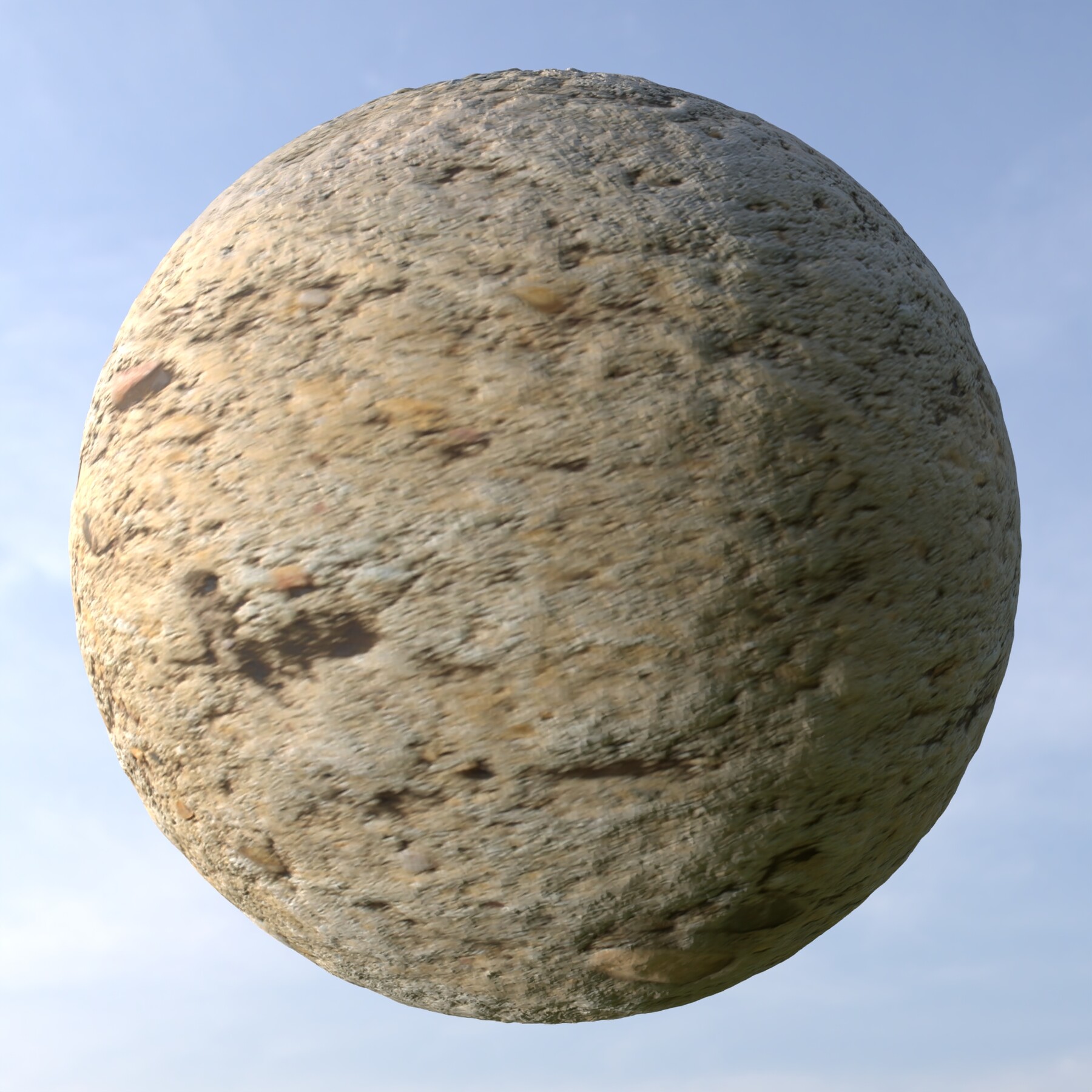 ArtStation - Stone Ground 20 PBR Material | Game Assets