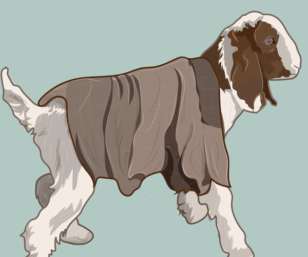 ArtStation - baby goat | Books & Comics