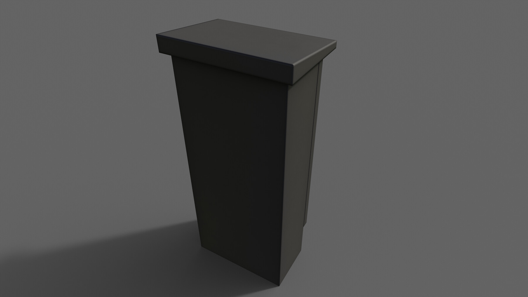 ArtStation - PBR Electric Box (Black) Ver.5 | Game Assets