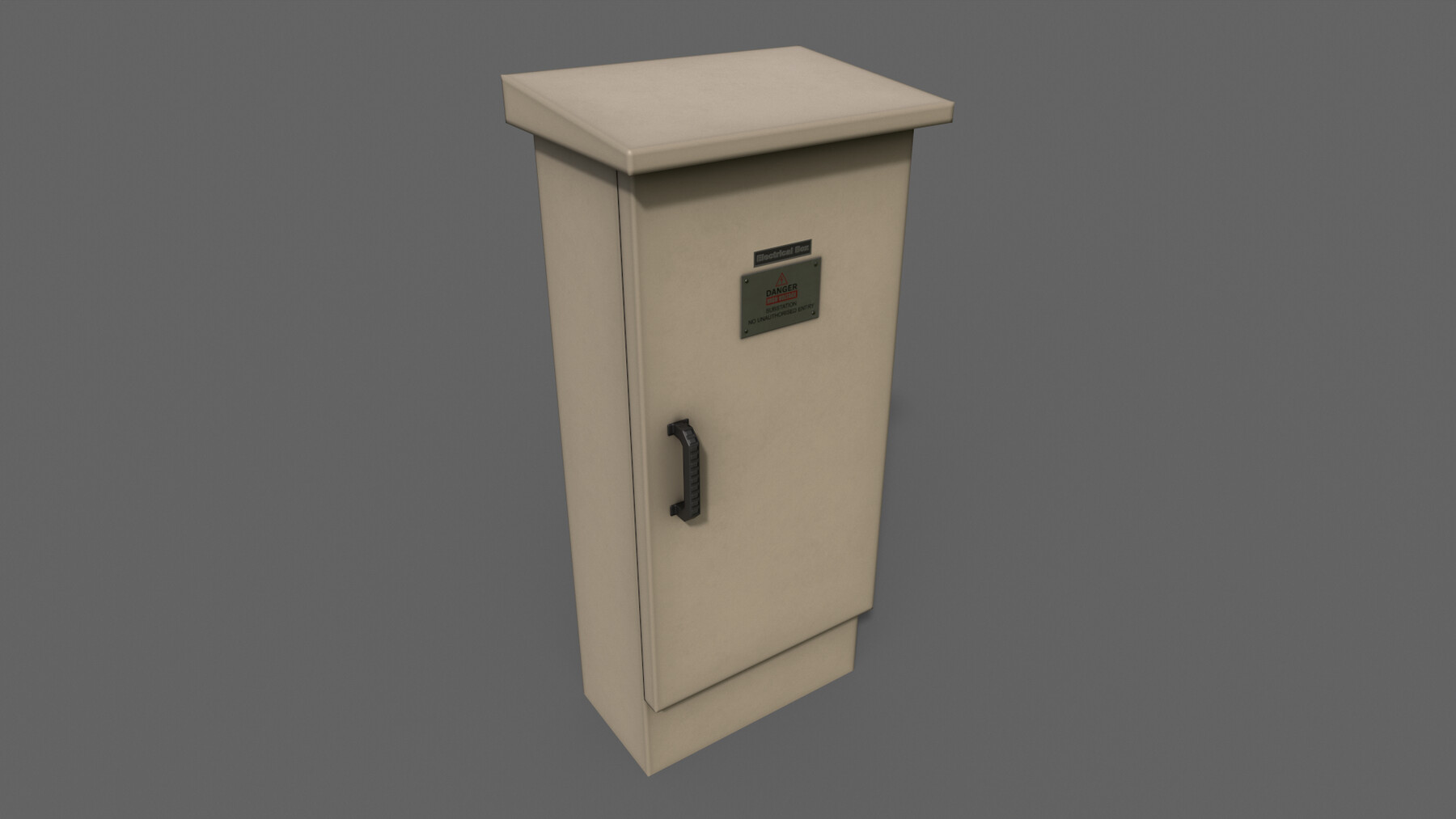 ArtStation - PBR Electric Box (BoneWhite) Ver.5 | Game Assets