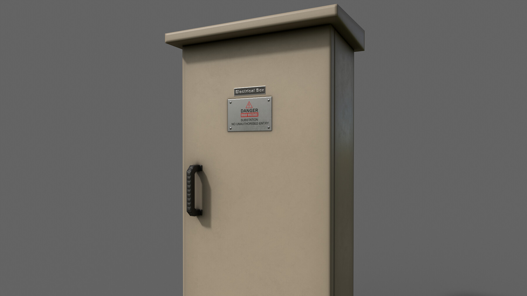 ArtStation - PBR Electric Box (BoneWhite) Ver.5 | Game Assets