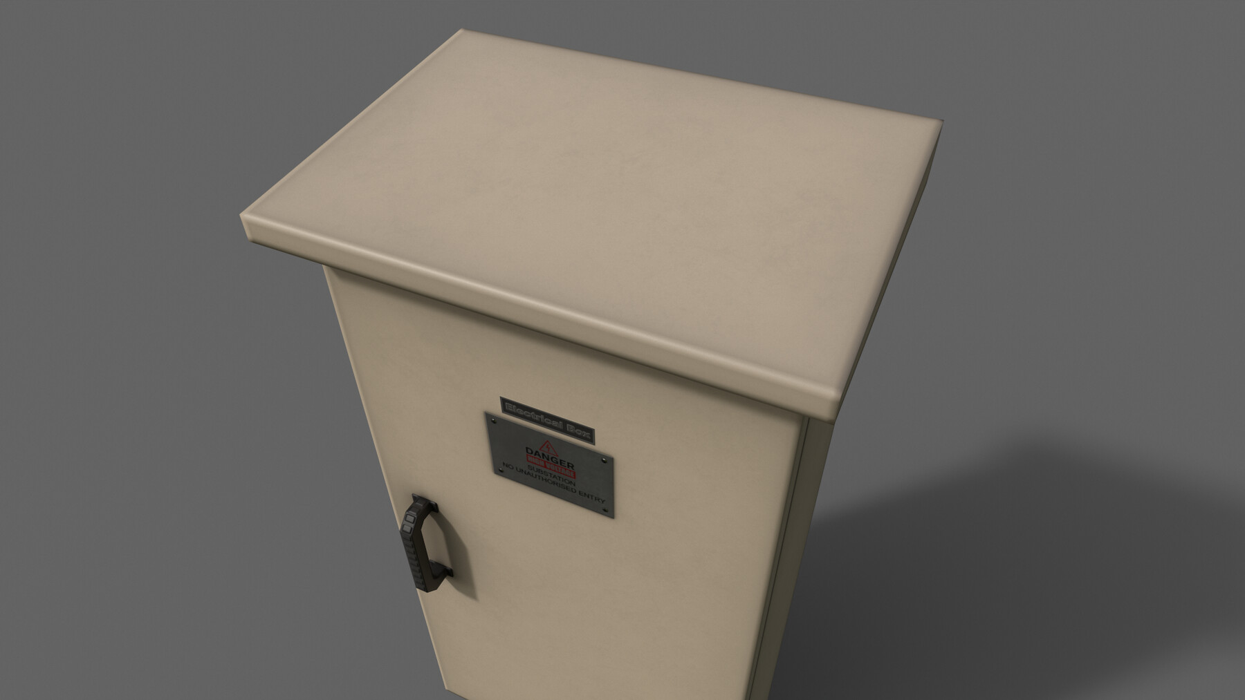 ArtStation - PBR Electric Box (BoneWhite) Ver.5 | Game Assets