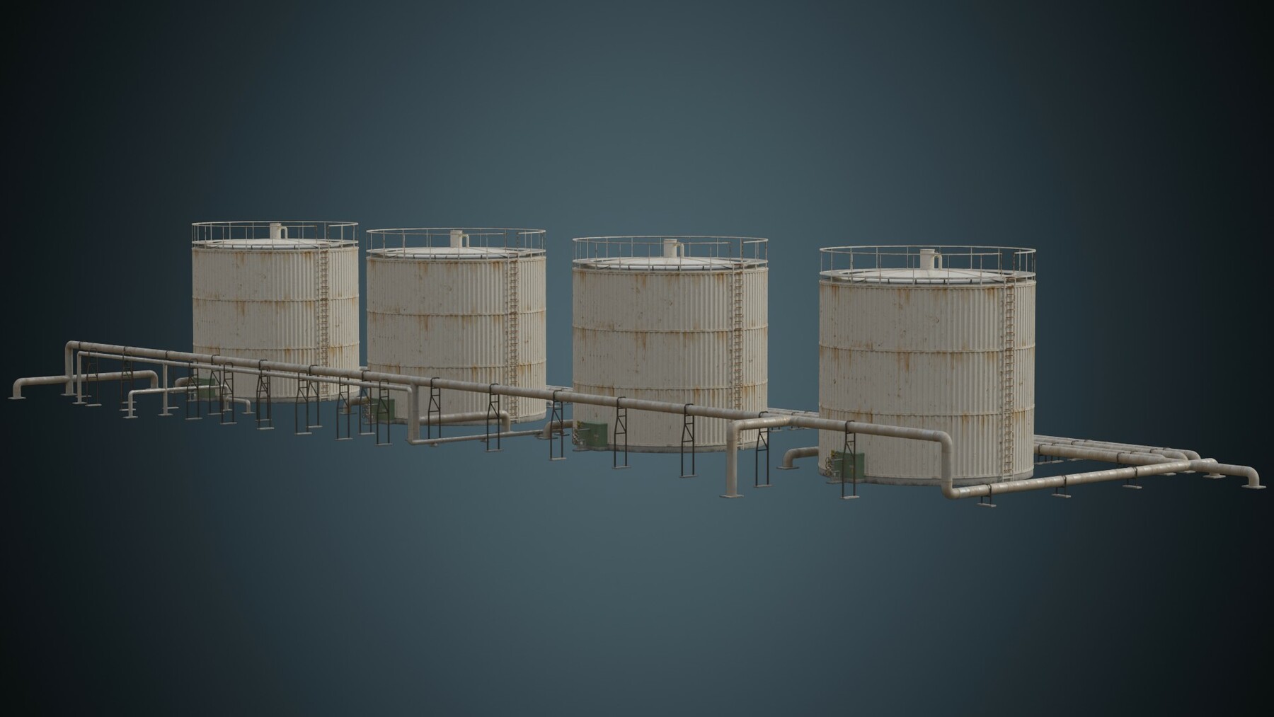 ArtStation - Refinery 1B | Game Assets
