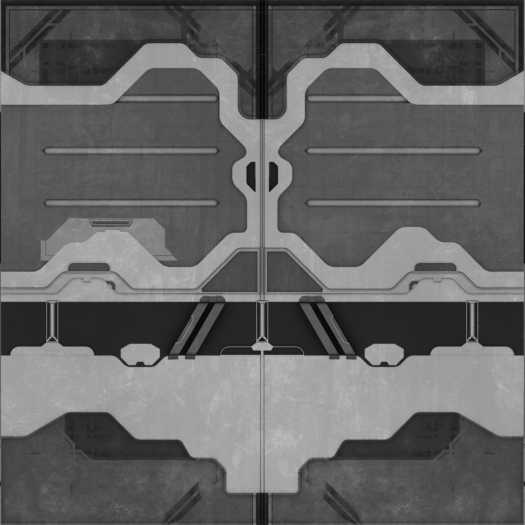 ArtStation - 50 Handcrafted 4K Greeble, Tech, Trim and Panel Maps Pack ...