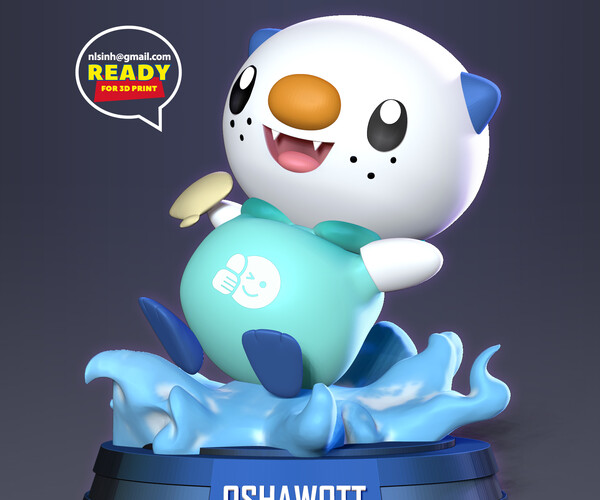 ArtStation - Oshawott - Pokemon Fanart | Resources