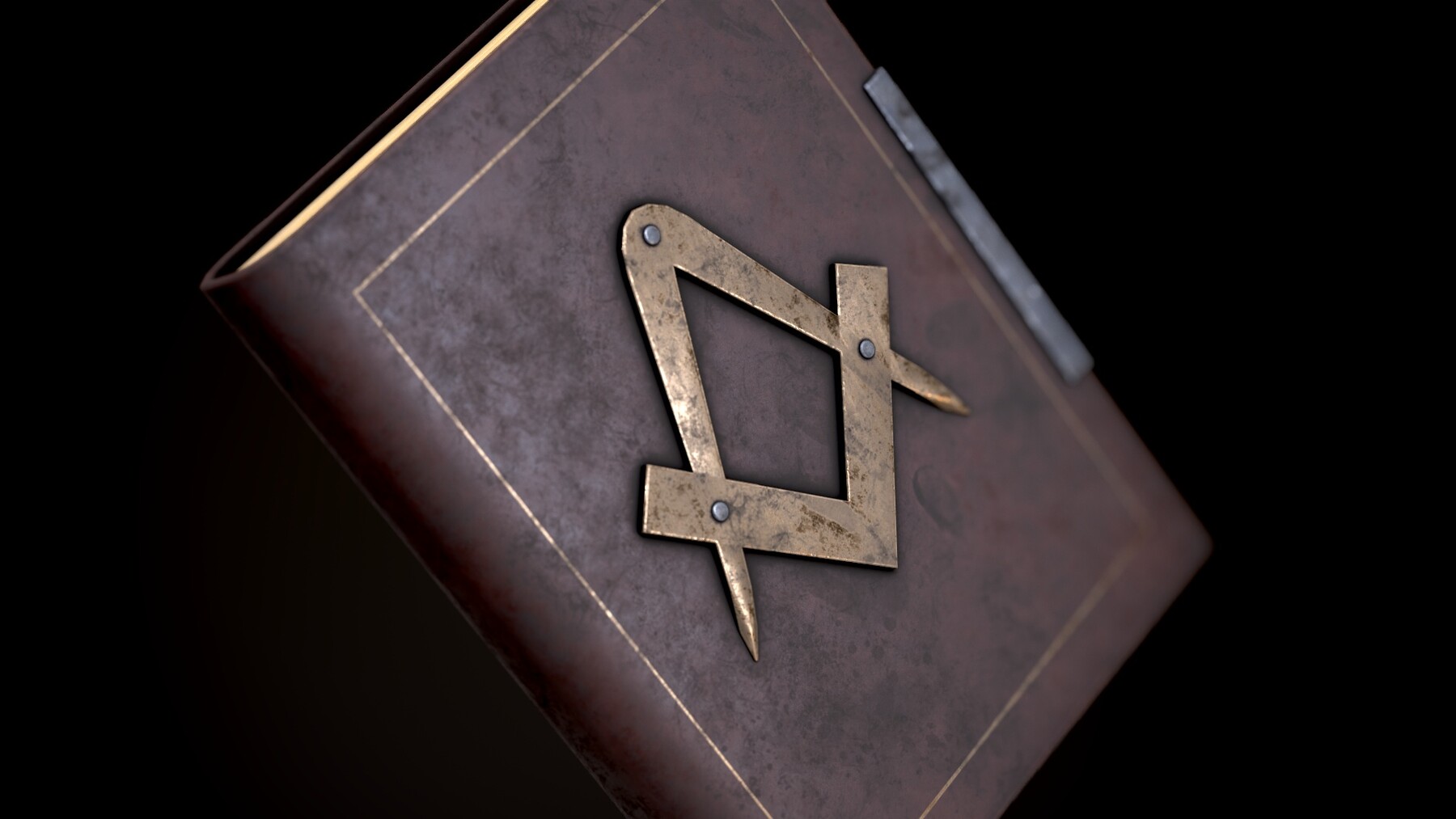 ArtStation - Book with the sign of the Freemason in four versions ...