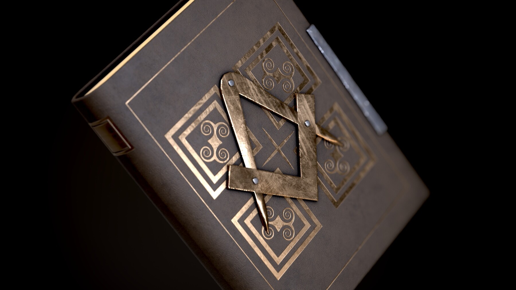ArtStation - Book with the sign of the Freemason in four versions ...