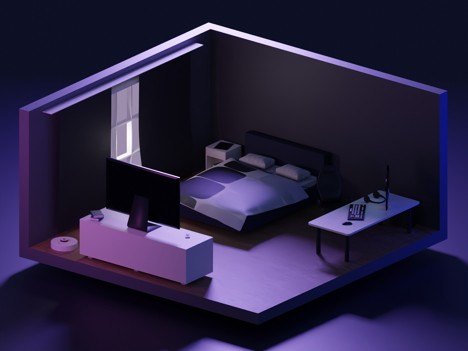 ArtStation - Sleeping room | Artworks