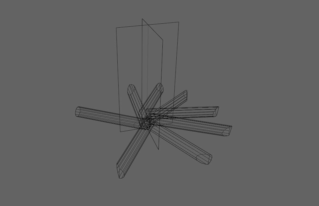 ArtStation - Bonfire - Fire Pit - Fogueira Low-poly 3D model | Game Assets